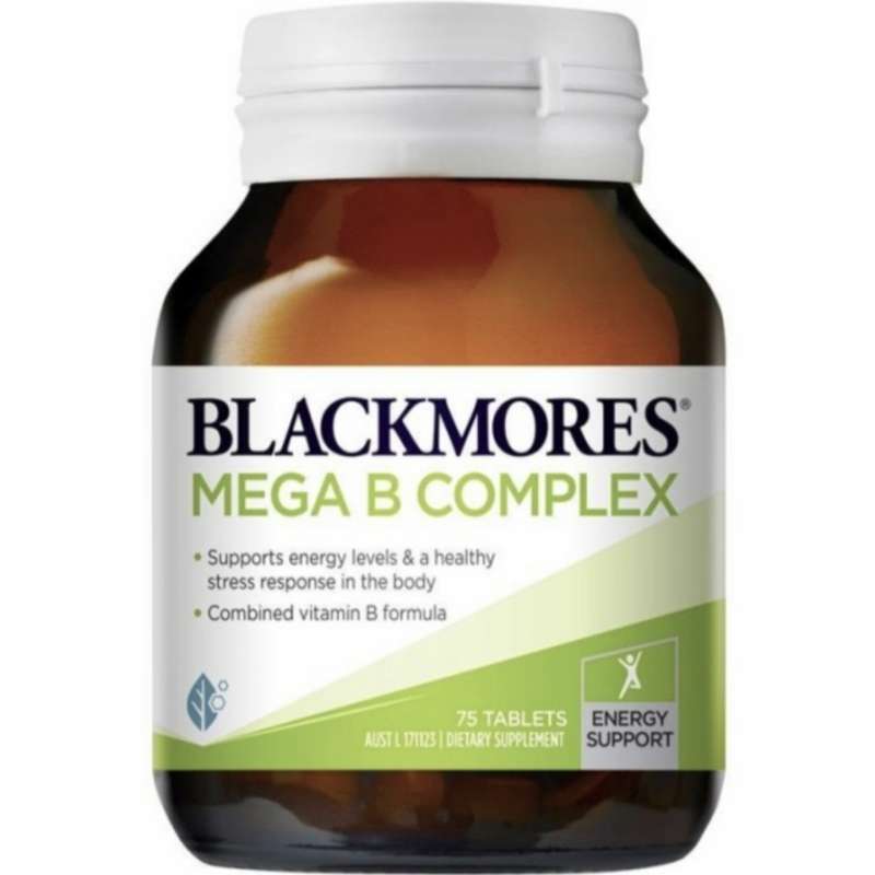 Promo Blackmores mega b complex vitamin b complex vit b complex 75 ...