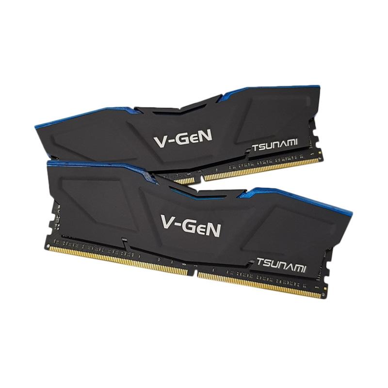 Jual V-GEN Tsunami DDR4 LED Gaming OC Memory RAM [8GB/ 2666MHz/ CL16 ...