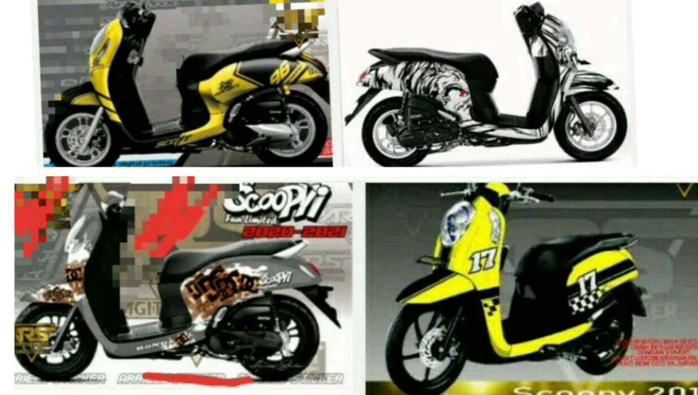Jual Stiker Full Body Scoopy Gambar Terbaru Dengan Harga Termurah Di ...