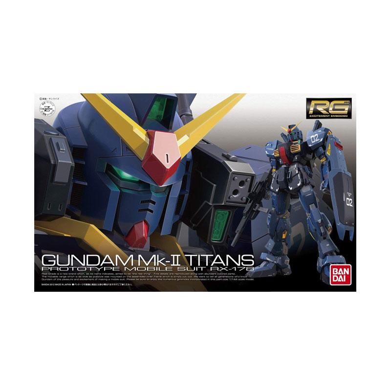 Jual Bandai 75716 0454812 Gunpla Gundam RG 07 MK II Titans RX-178 Model ...
