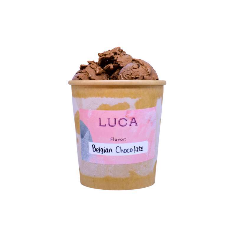 Jual Luca Ice Cream Belgian Chocolate / Es Krim Belgian Chocolate ...