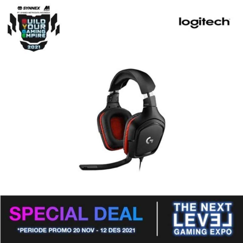 Jual Logitech G331 Stereo Gaming Headset di Seller GIMU GIMU Official Store - Cikedokan, Kab ...