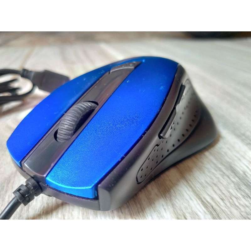 Jual Mouse Kabel Usb Optical Gaming Mouse Gaming Optic Usb - Biru Di ...