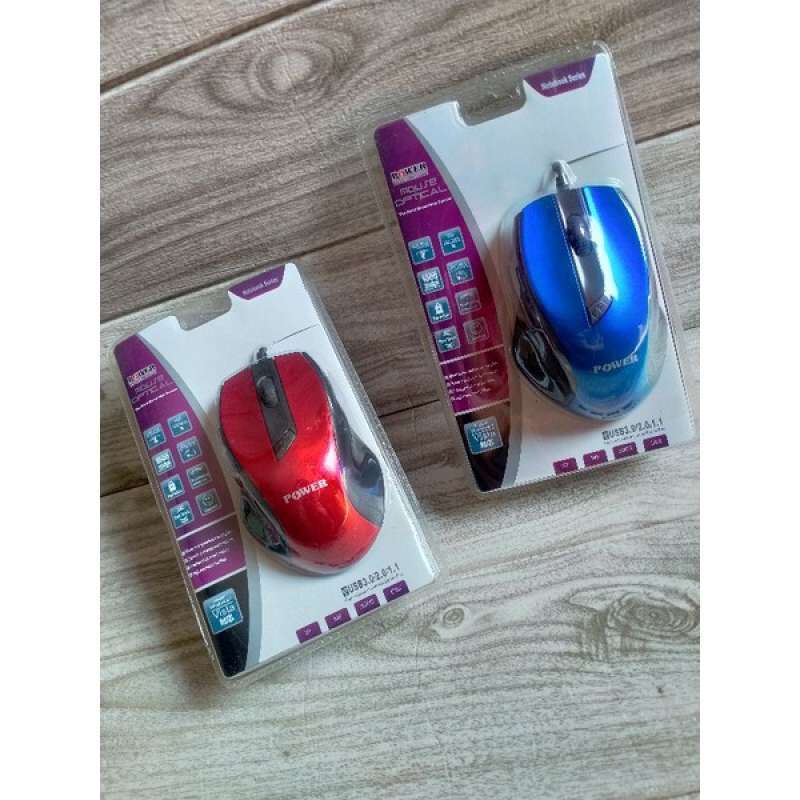 Jual Mouse Kabel Usb Optical Gaming Mouse Gaming Optic Usb - Biru Di ...