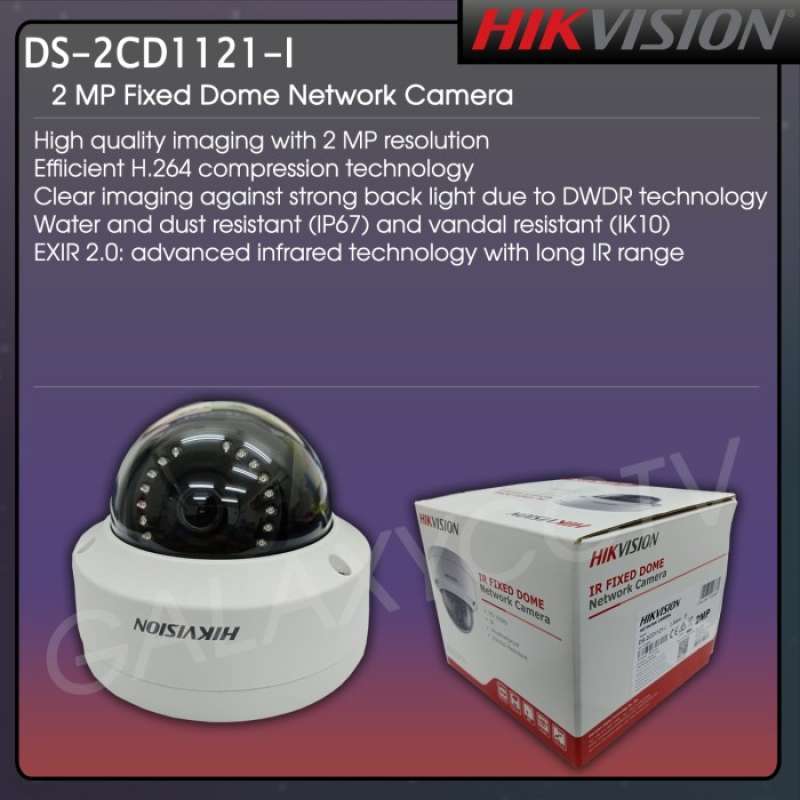 Jual SALE HIKVISION DS-2CD1121-I 2MP IP CAMERA HIKVISION INDOOR di Seller Cakrawala Store - | Blibli