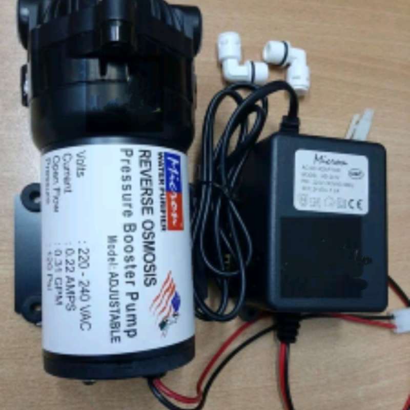 Jual SALE Pompa RO 24Volt Micron Booster Pump Reverse Osmosis di Seller ...