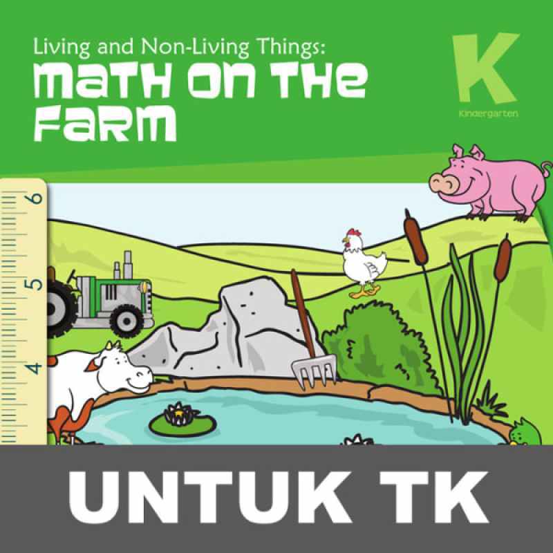 Jual Promo Math on the Farm Buku Aktivitas Anak TK Menulis Berhitung ...