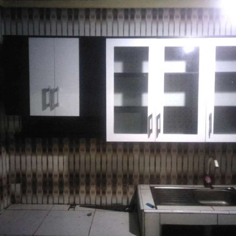 Jual RAK PIRING LEMARI GANTUNG DAPUR KITCHEN SET ATAS 5 P di Seller ...