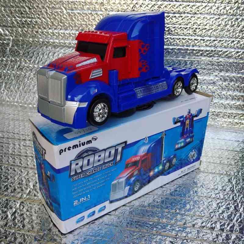Promo MAINAN ANAK MOBIL TRUK TRANSFORMERS BERUBAH ROBOT Diskon 10% di ...