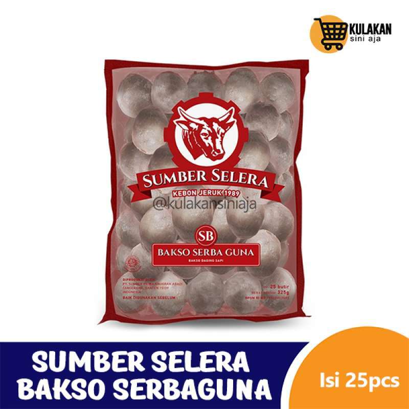 Jual Sumber Selera Bakso Sapi SB SERBAGUNA isi 25 pcs di Seller Kulakan ...