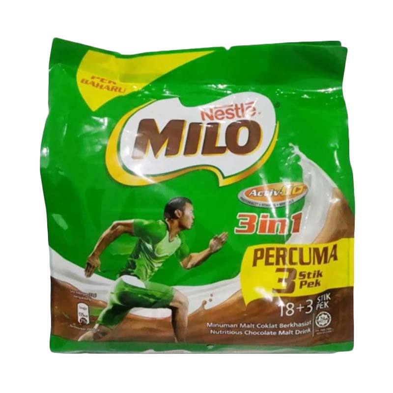 Jual Milo Malaysia Activ Go Minuman Susu [33 g/ 21 Sachet] di Seller ...