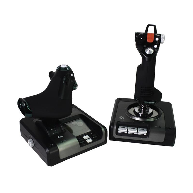 Jual Logitech X52 Professional HOTAS Metal Throttle and Stick ...