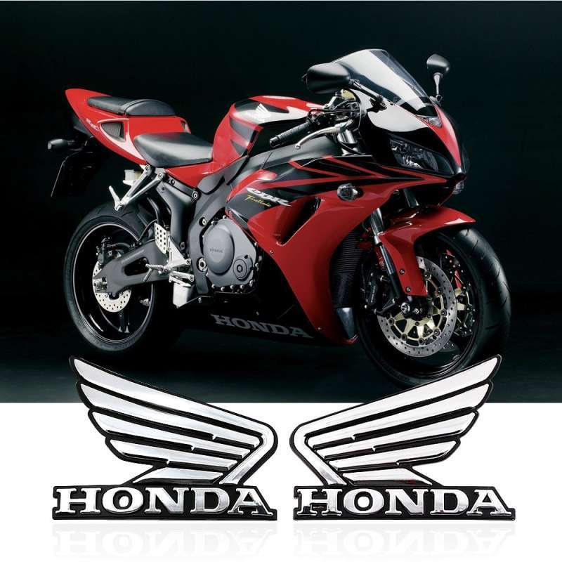 Jual Honda Wing Emblem Sticker Abs Honda Motorcycle Tank Sticker ...