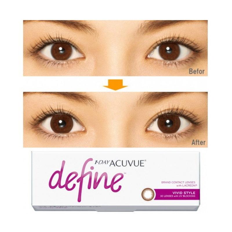 Jual Acuvue 1 Day Acuvue Define Vivid Style Softlens [4 Boxes] Online ...