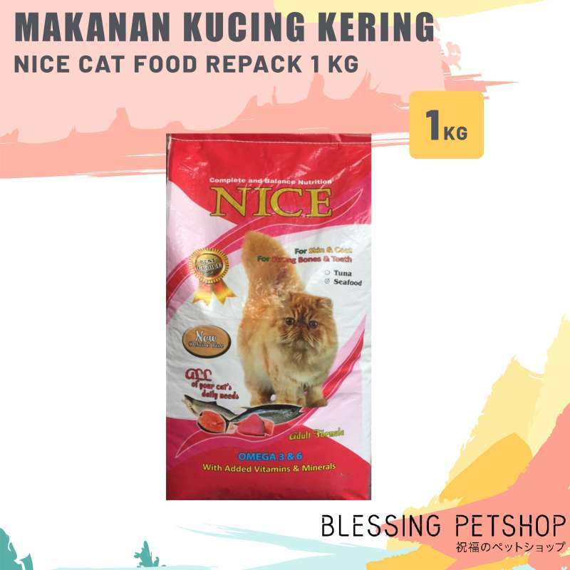 Jual Makanan Kucing Nice Cat Tuna Repack 1kg / Catfood Nice Cat Repack ... Jual Makanan Kucing Nice Cat Tuna Repack 1kg / Catfood Nice Cat Repack ...