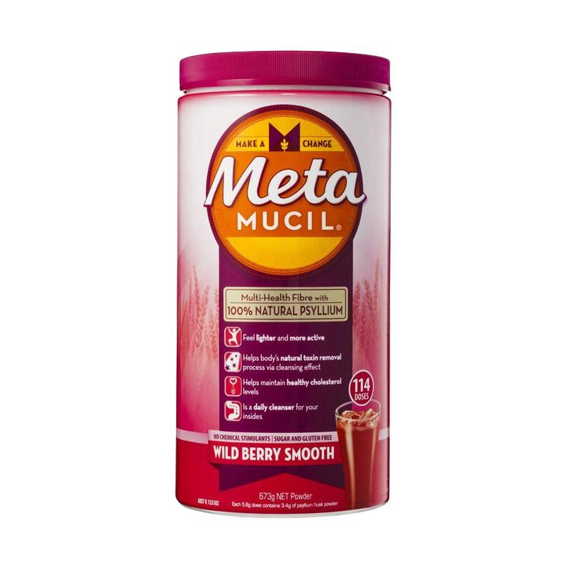 Jual Metamucil Wild Berry Healthy Drink [114 Doses/ 673 g] di Seller ...