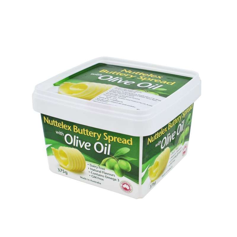 Jual NUTTELEX BUTTERY SPREAD WITH OLIVE OIL [375 G] di Seller Farmers ...