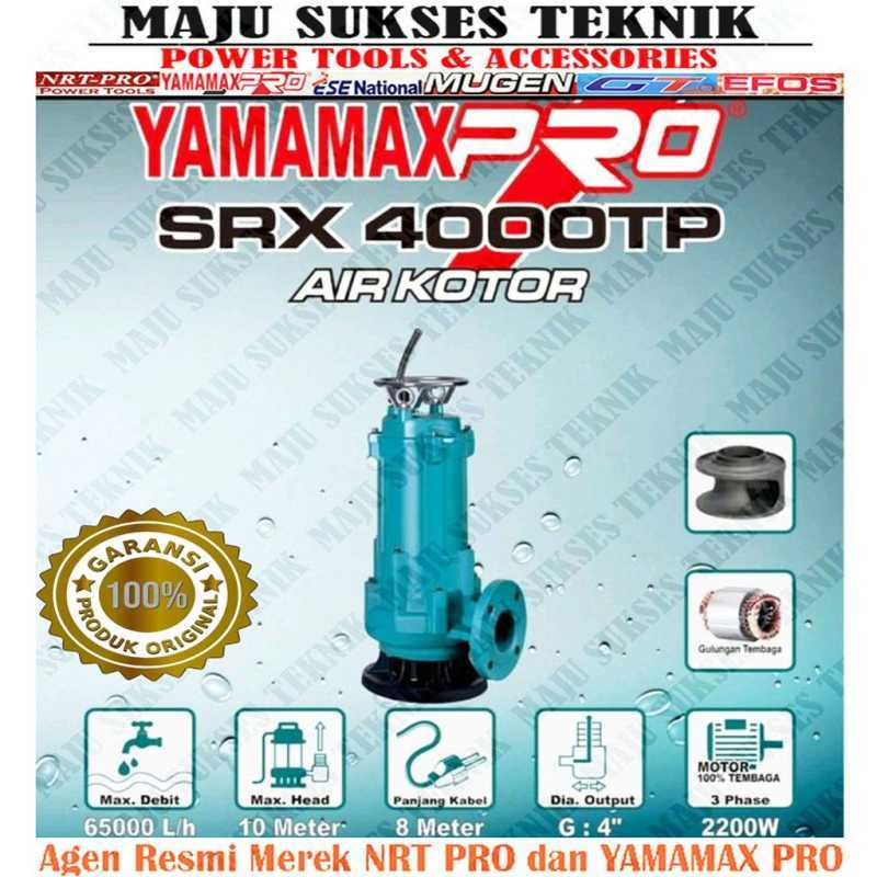 Jual Yamamax Pro Srx 4000 Tp Pompa Celup Submersible Air Kotor 4 Inch 3 ...