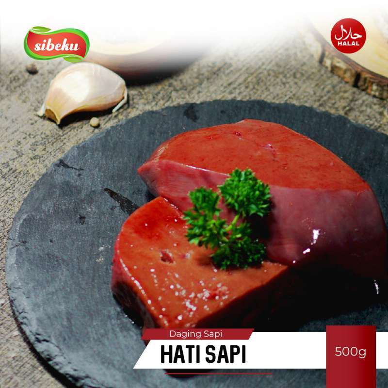 Jual Hati Sapi Beef Liver Halal And Higienis 500 Gram Frozen Food Import