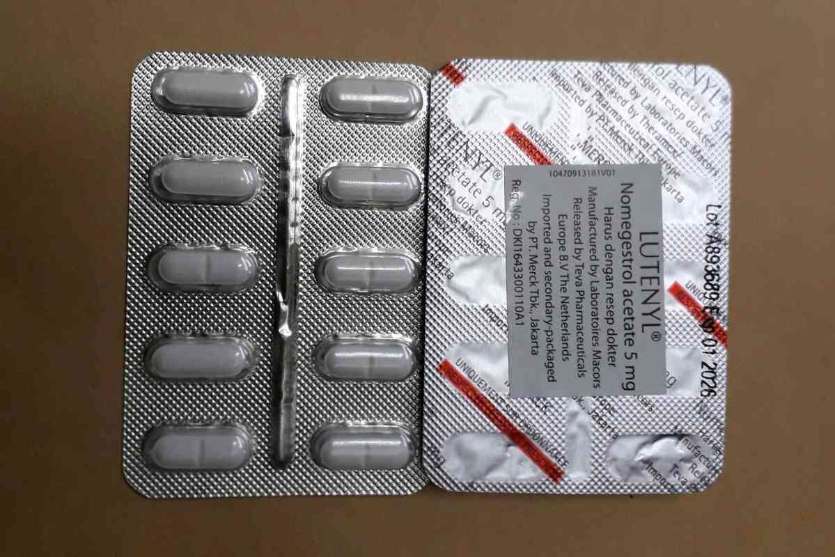 Jual Lutenyl 5mg Tablet/nomegesterol Acetate 5mg (eceran) Di Seller ...
