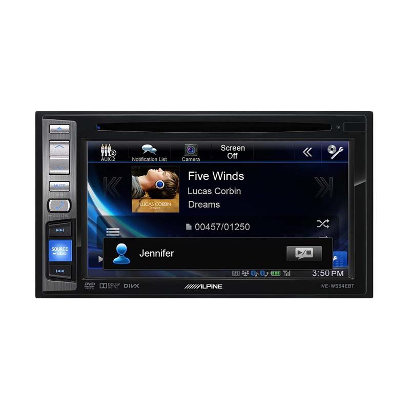 Jual Alpine Ive-w554ebt Double Din Dvd Multimedia Station Audio Expert ...