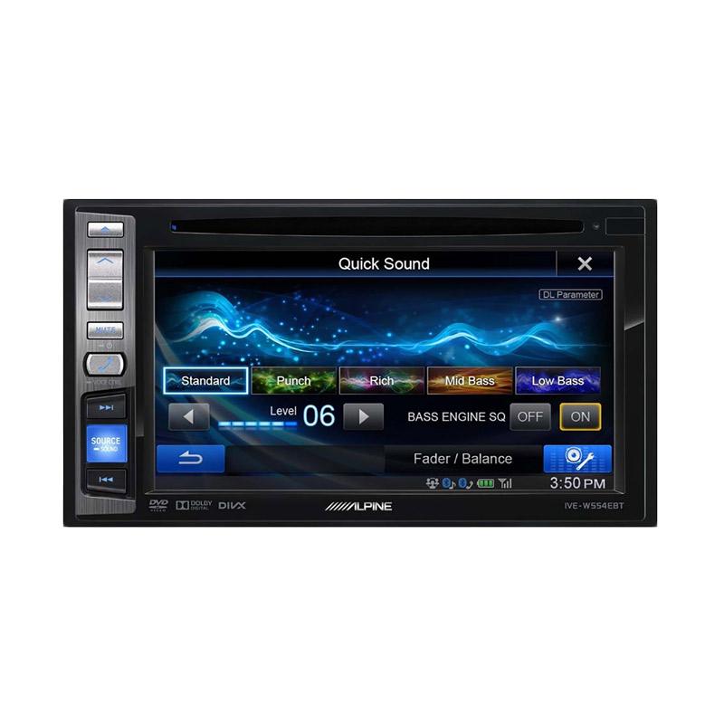 Jual Alpine Ive-w554ebt Double Din Dvd Multimedia Station Audio Expert ...