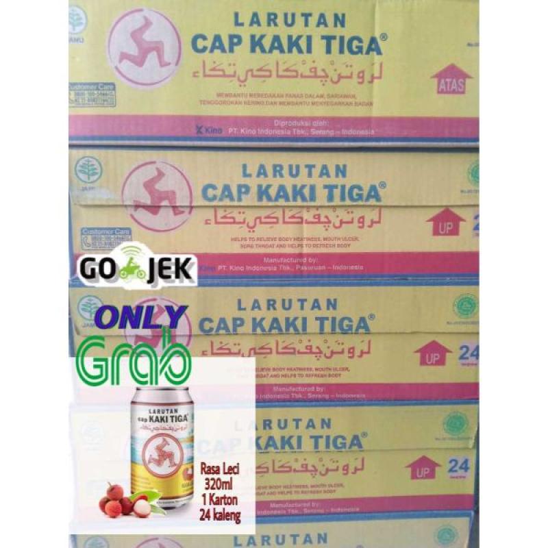 Jual Larutan cap kaki tiga 320ml 24 kaleng khusus GRAB/GOJEK - Leci di Seller Gvirshop - Kedaung ...