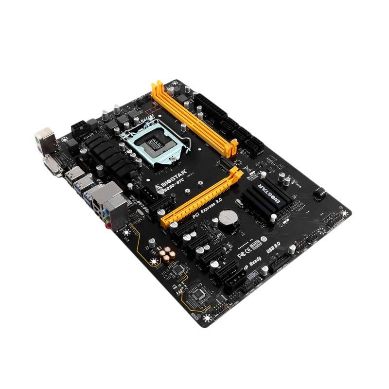 Jual Biostar TB-250 Bitcoin Mining Motherboard [LGA 1151/ DDR4] + CPU ...