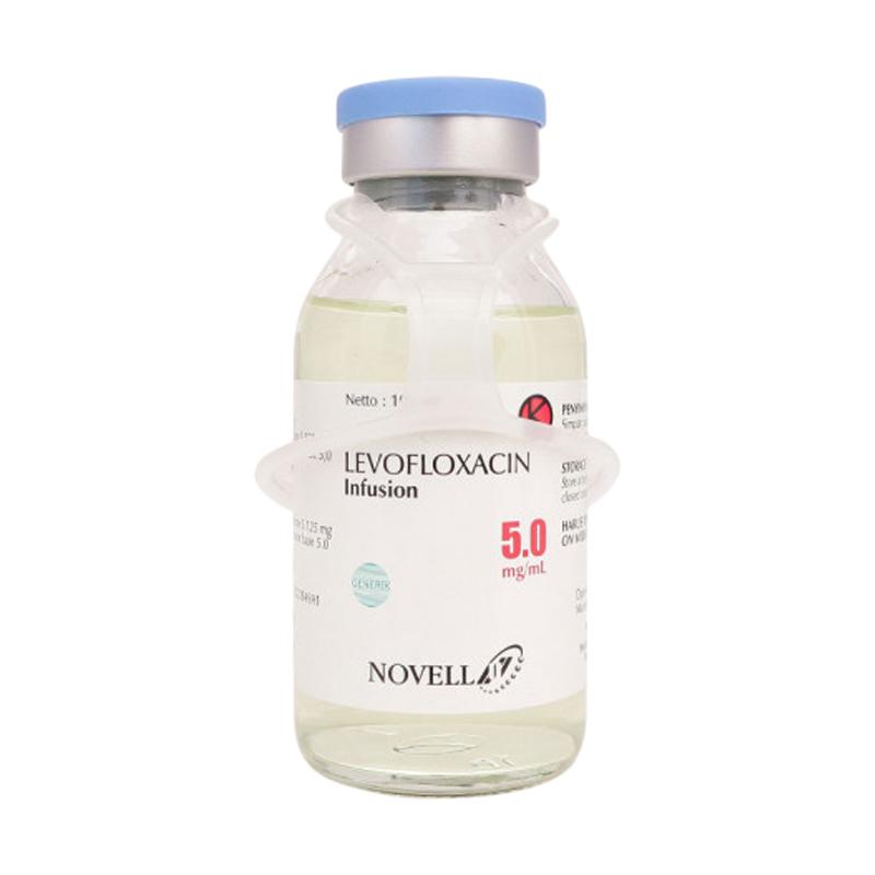 Jual Novell Levofloxacin Infus Obat Resep Dokter [1 Botol/ 100 Ml] Di ...
