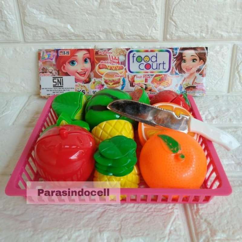 Jual Mainan Buah Potong - Mainan Buah Buahan Anak Di Seller Serlote ...