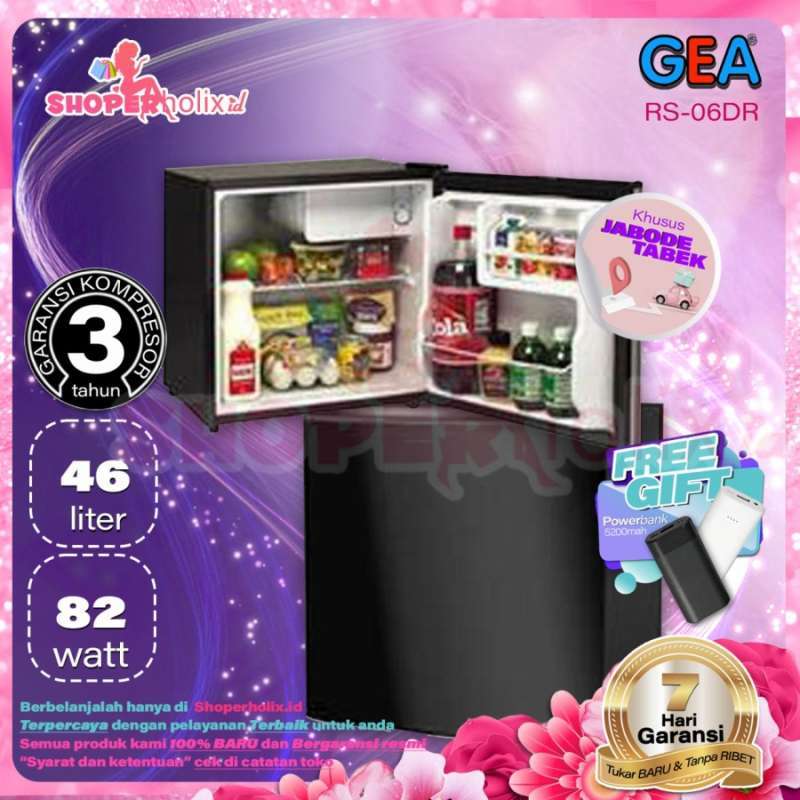 Jual Kulkas mini/ Portable GEA RS-06DR di Seller Shoperholix Id - Kota ...