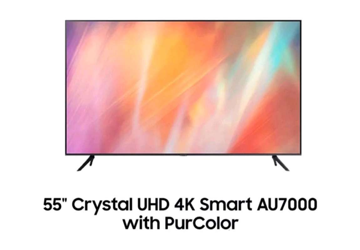 Jual SAMSUNG 55AU7700 Led Tv 55 inch Smart Digital 4k Uhd Tv ...