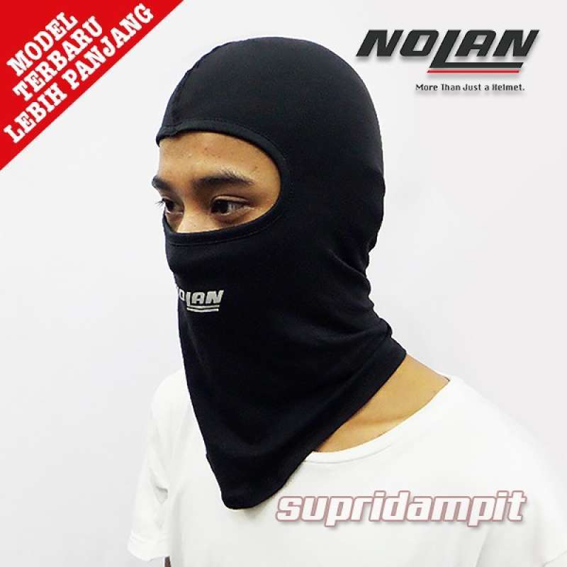 Promo Balaclava Logo Cap Nolan Kupluk Masker Ninja Alas Helm Tutup ...