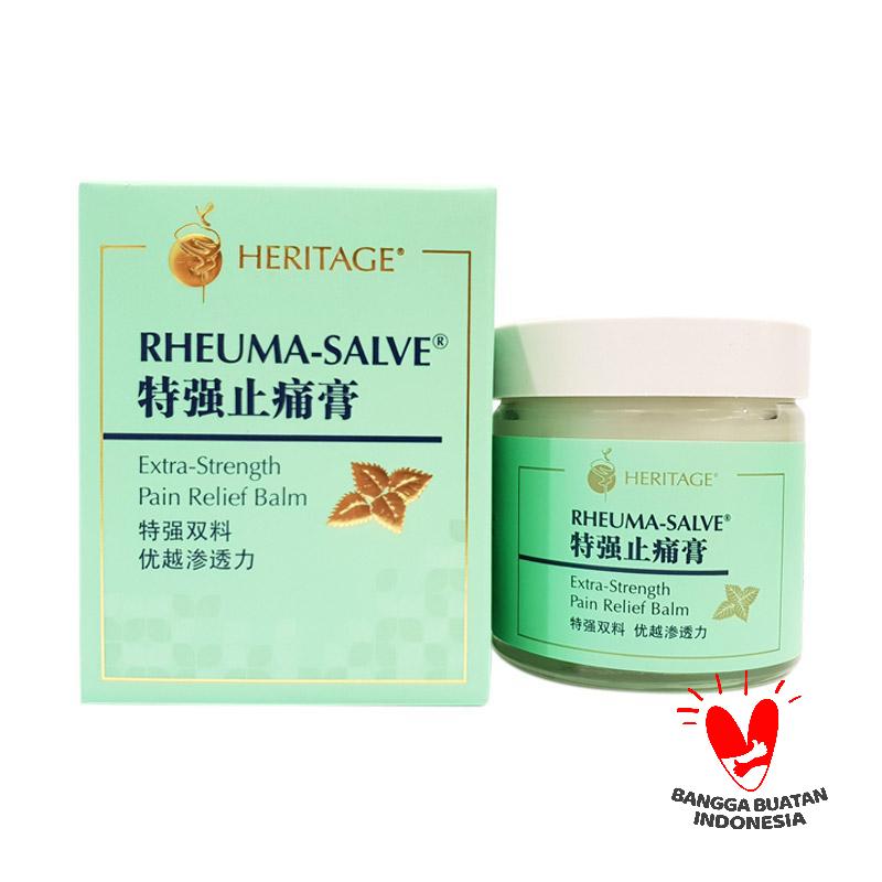 Jual Heritage Rheuma Salve Extra Strength Pain Relief Balm Balsem [50g ...