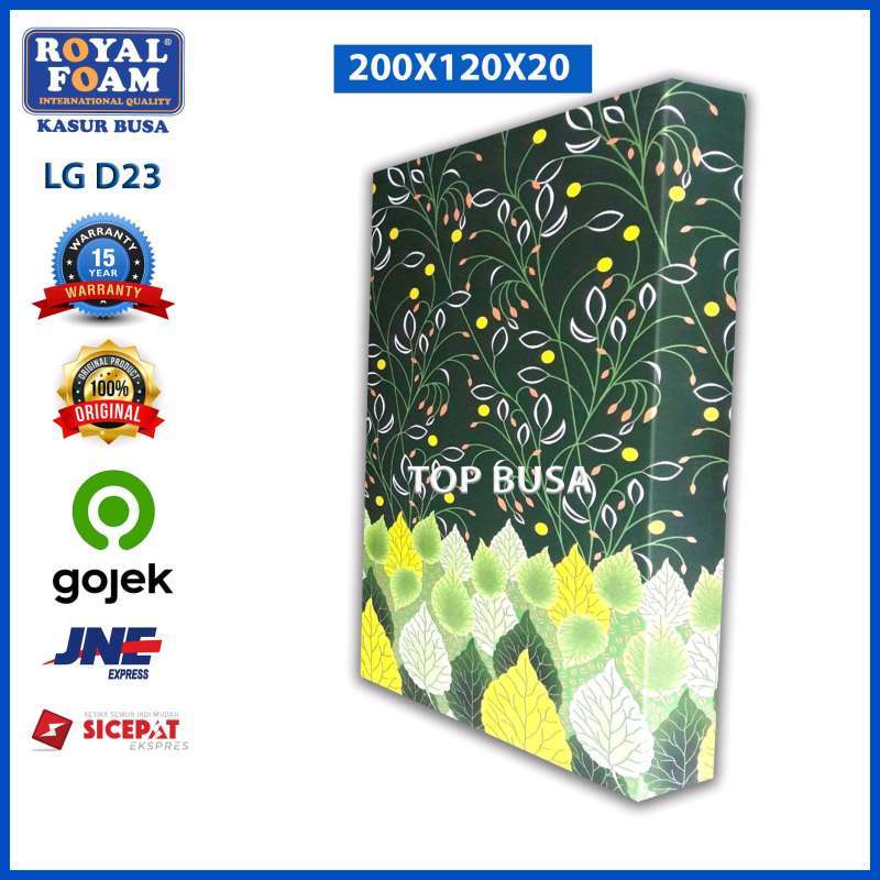 Jual Kasur Busa Royal Foam D.23. ukuran 200x120x20 cm di Seller TOP ...