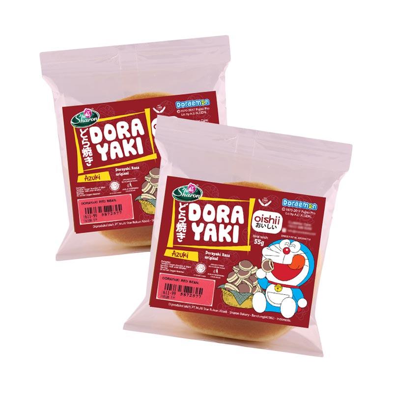 Jual Sharon Roti Doraemon Dorayaki Red Bean [55 g / 2 pcs] di Seller ...