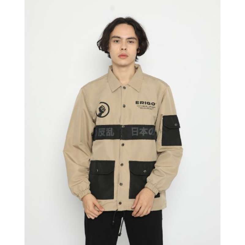 Jual Erigo Coach Jacket Junko Khaki di Seller Erigo Store - Erigo ...