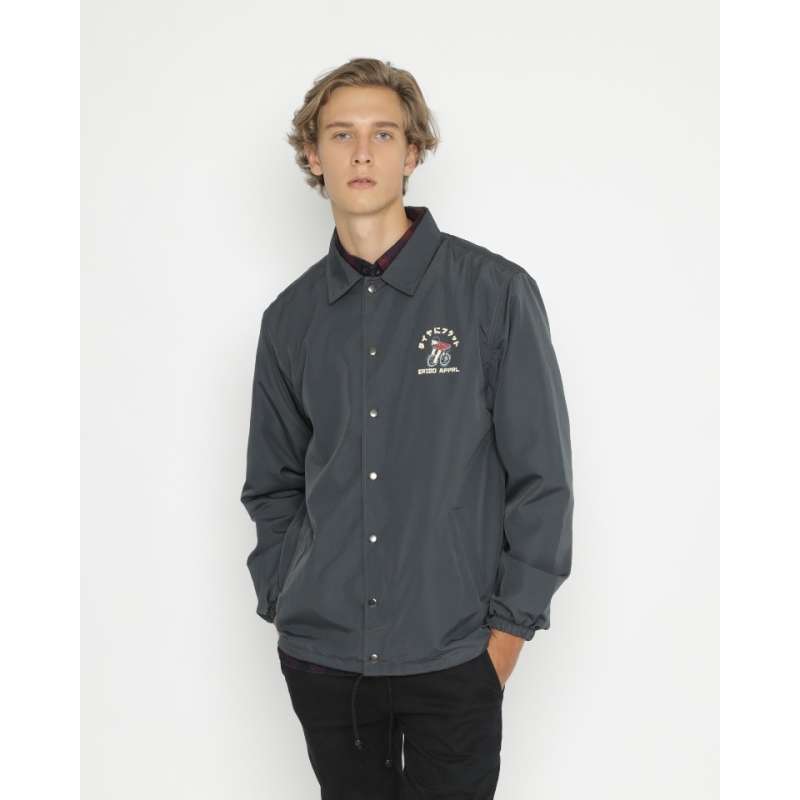 Jual Erigo Coach Jacket On Tire Dark Grey - Grey L Di Seller Erigo ...