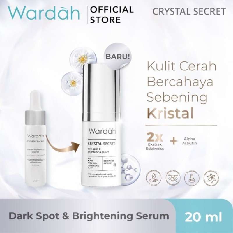 Promo Wardah White Secret (Crystal Secret) Dark Spot & Brightening ...