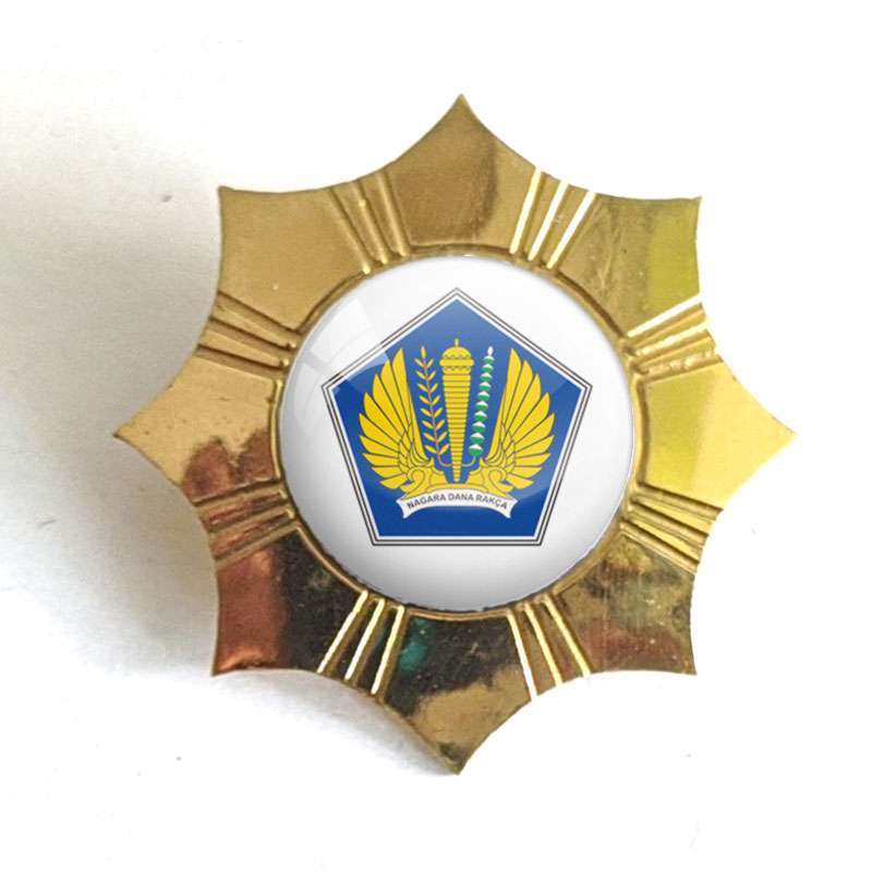 Jual Mulyocreative Pin Kementerian Keuangan Model Bintang Pin ...