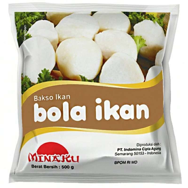 Jual Minaku Bola Ikan 500 Gram Bakso Makanan Beku Di Seller ...