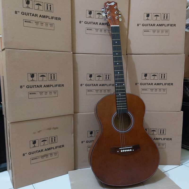 Jual BEST SALE GITAR AKUSTIK COWBOY TANAM BESI CUSTOM - GITAR+PIK di ...