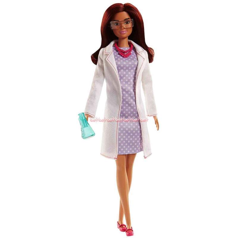 Promo Barbie Science Lab Boneka Berbie Kacamata Lab Barbie Career Doll ...