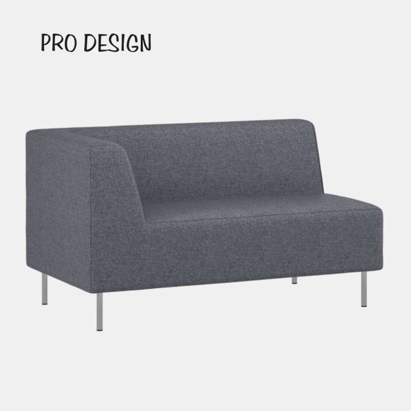 Jual Pro Design Miracle Sofa Modular Sisi Kanan Fabric - Grey di Seller ...