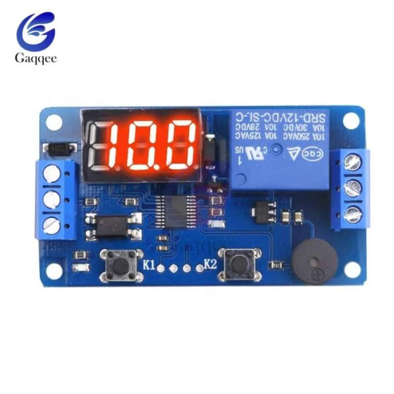 Jual Gratis Ongkir Digital Timer Time Delay Relay Led Buzzer Module Dc ...