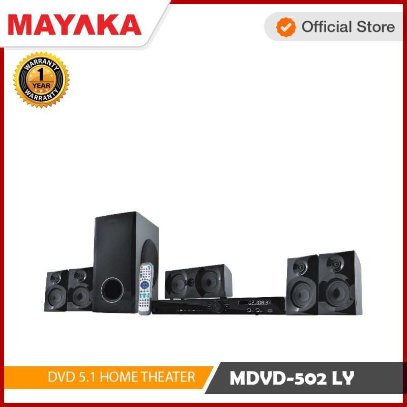 Promo Mayaka Home Theatre Hi-fi Mdvd502ly - Garansi Resmi Mayaka 1 ...