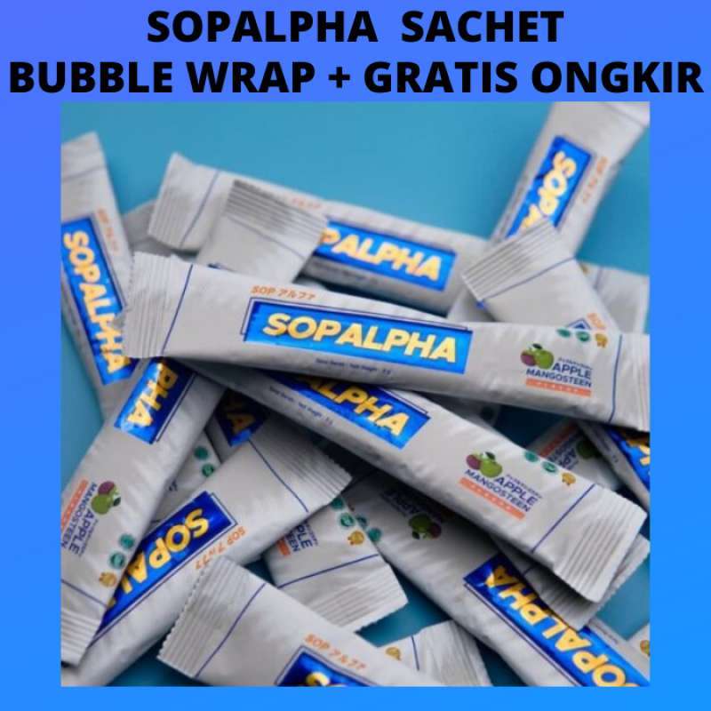 Jual SOPALPHA ECERAN PER 1 SACHET BPOM KESEHATAN BIOBOOST SOPALPA HALAL ... Jual SOPALPHA ECERAN PER 1 SACHET BPOM KESEHATAN BIOBOOST SOPALPA HALAL ...