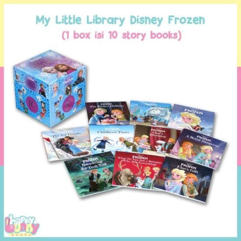 Jual My Little Library Disney Frozen Includes 10 Story Books Di Seller ...