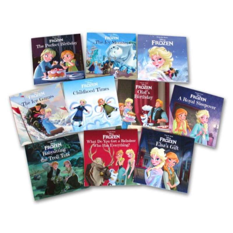 Jual My Little Library Disney Frozen Includes 10 Story Books Di Seller ...