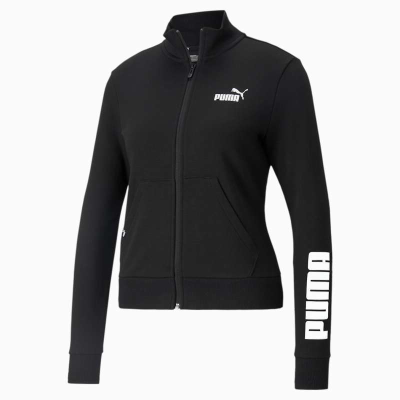 Jual PUMA POWER Logo Track Jacket TR Puma Black ORIGINAL - M di Seller ...